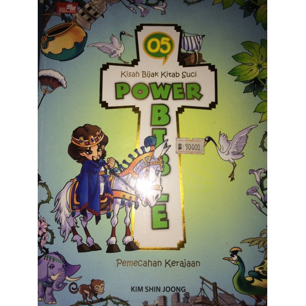 Jual Kisah Bijak Kitab Suci Komik Power Bible 5 pemecah kerajaan ...