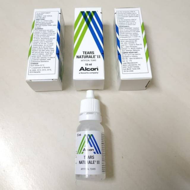 Jual Alcon Tears Naturale II Air Mata Buatan 15 mL Artificial Tear ...