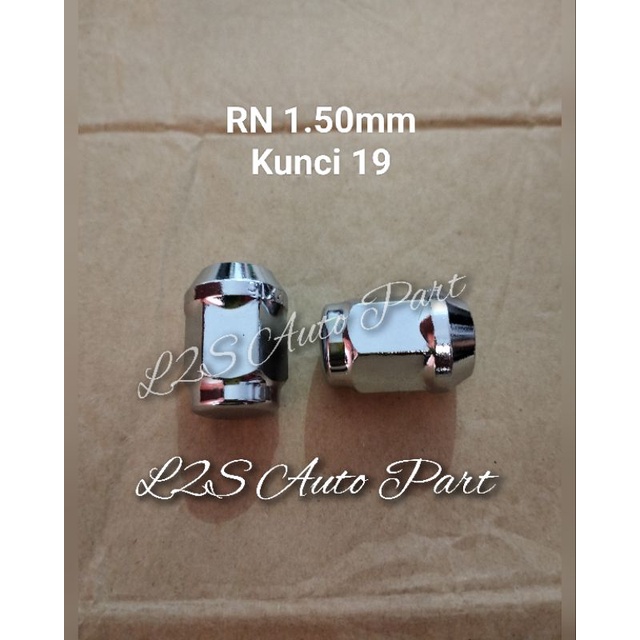 Jual MUR RACING MUR BAUT RODA RN KUNCI 19 1.50MM JAZZ MOBILIO BRIO CRV ...