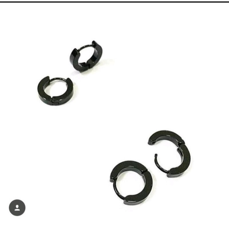 Jual anting tindik cowok kekinian model bulat simpel | Shopee Indonesia