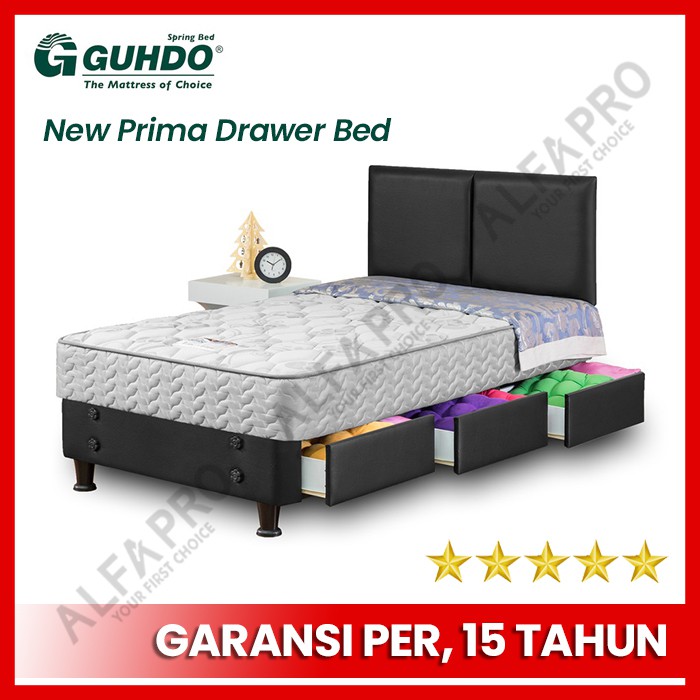 Jual Kasur Springbed Guhdo - New Prima Drawer Bed | Shopee Indonesia