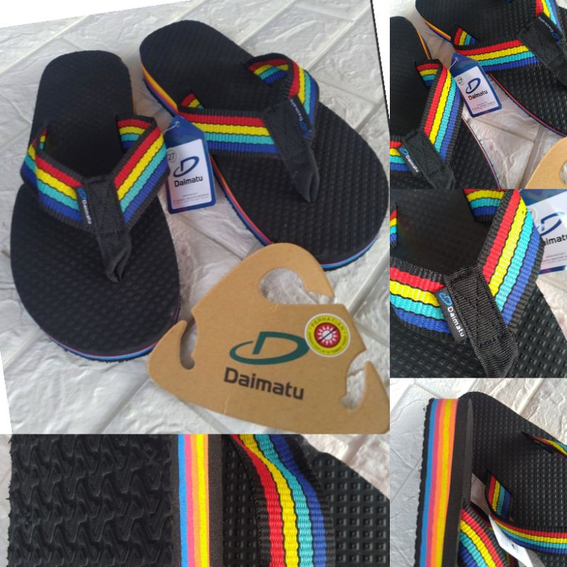 Jual ORIGINAL DAIMATU RAINBOW Sandal Cowok Size Tanggung & Dewasa ... Jual ORIGINAL DAIMATU RAINBOW Sandal Cowok Size Tanggung & Dewasa ...