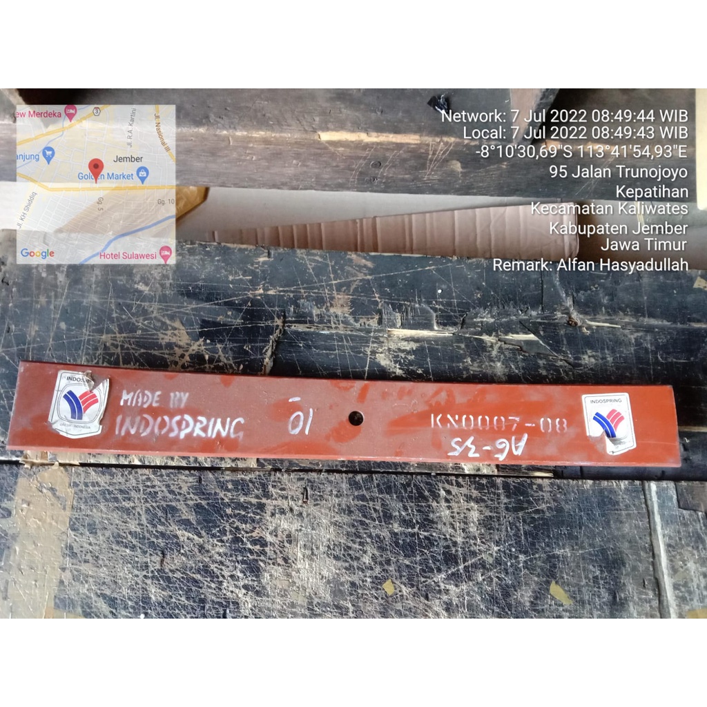 Jual Per Daun Belakang / Rear Leaf Spring Colt Diesel Ban Dobel 100PS ...