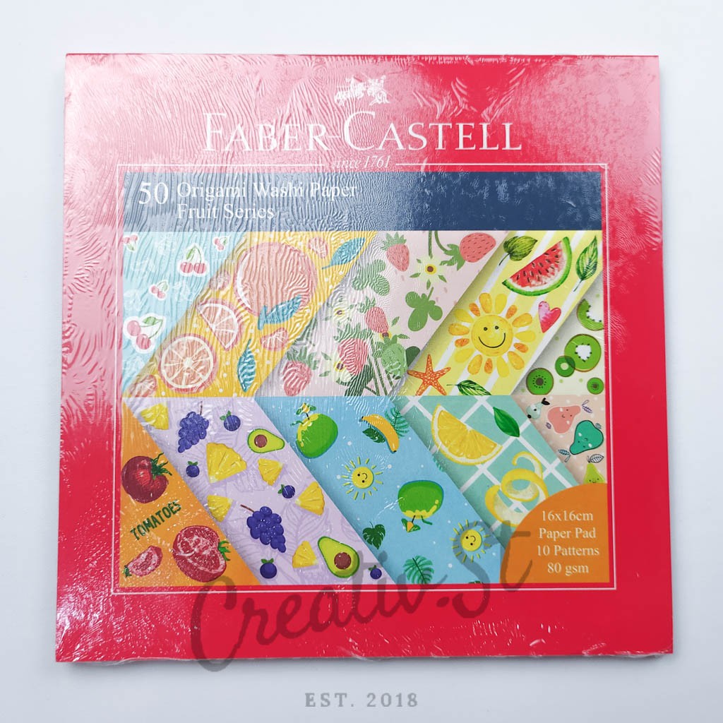 Jual Faber Castell Kertas Lipat Origami Washi Paper Pattern | Shopee ...