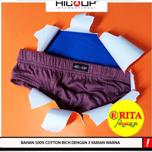 Jual Hicoop Celana Dalam Pria 3 In 1 HB-01 Pakaian Dalam Laki-laki Isi ...
