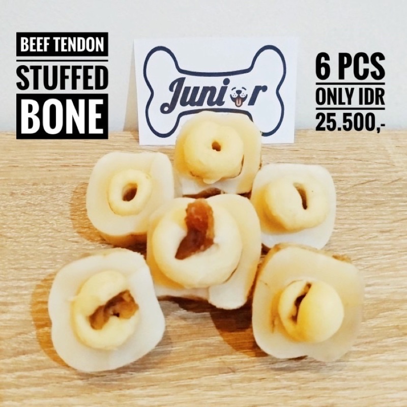 Jual Tulang Isi Tendon Sapi/Beef Tendon Stuffed Bone/Tulang Makanan ...