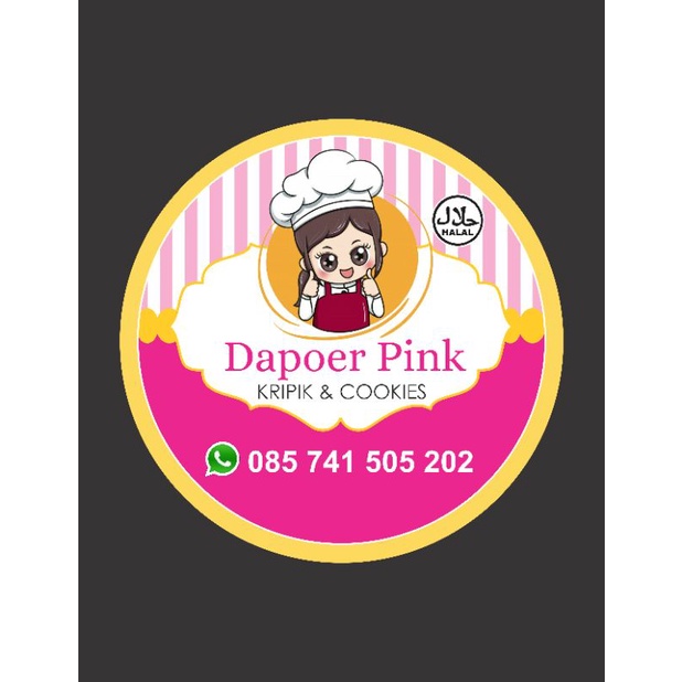 Jual Stiker Label Kemasan | Makanan | Snack | Shopee Indonesia