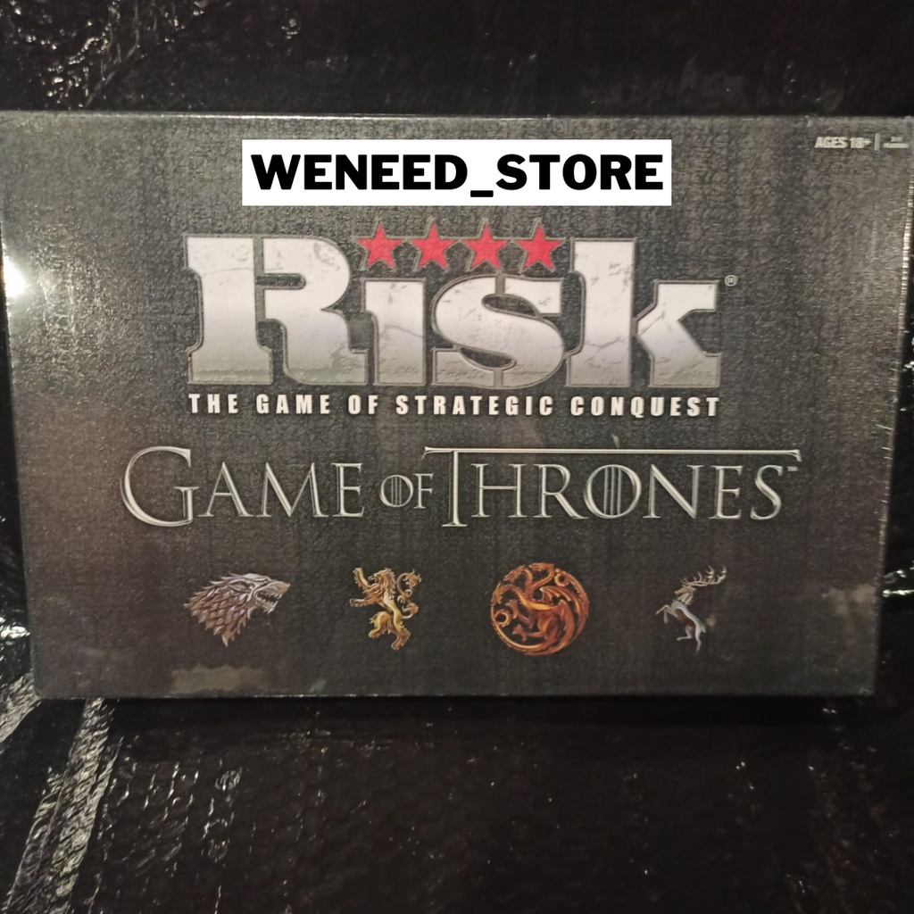 Jual RISK GAME OF THRONES GOT BOARD GAME / PLAY CARD / PERMAINAN PAPAN ...