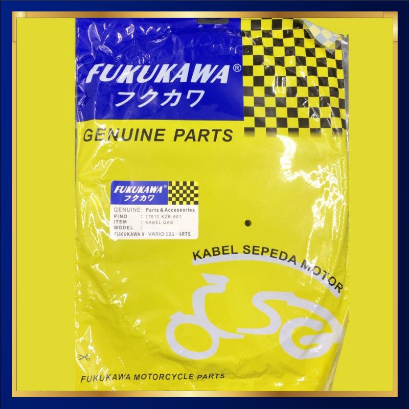 Jual Fukukawa Kabel Gas Comp Set 3 Sparepart Original OEM Suku Cadang ...