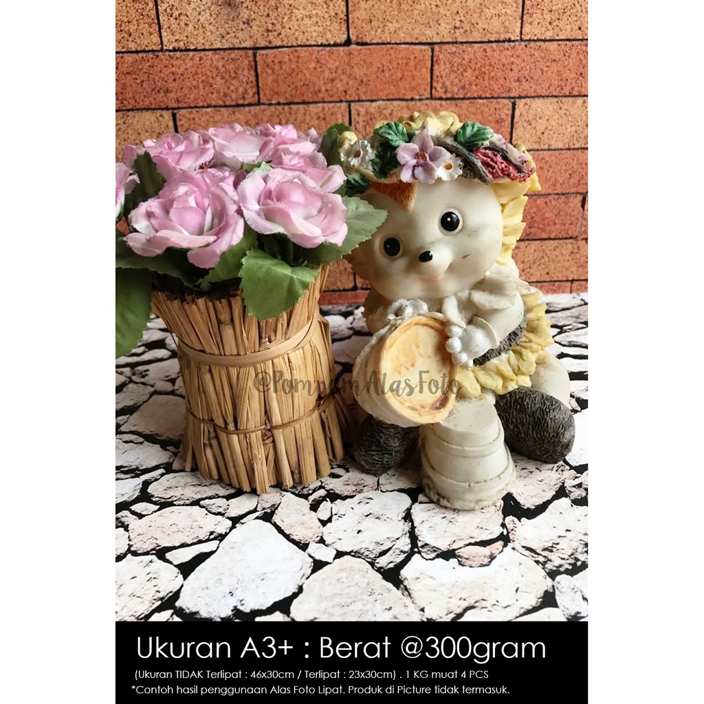 Jual Ukuran A3+/kecil (Berat: 300gram) ALASFOTOLIPAT Kode: RM1025 ...