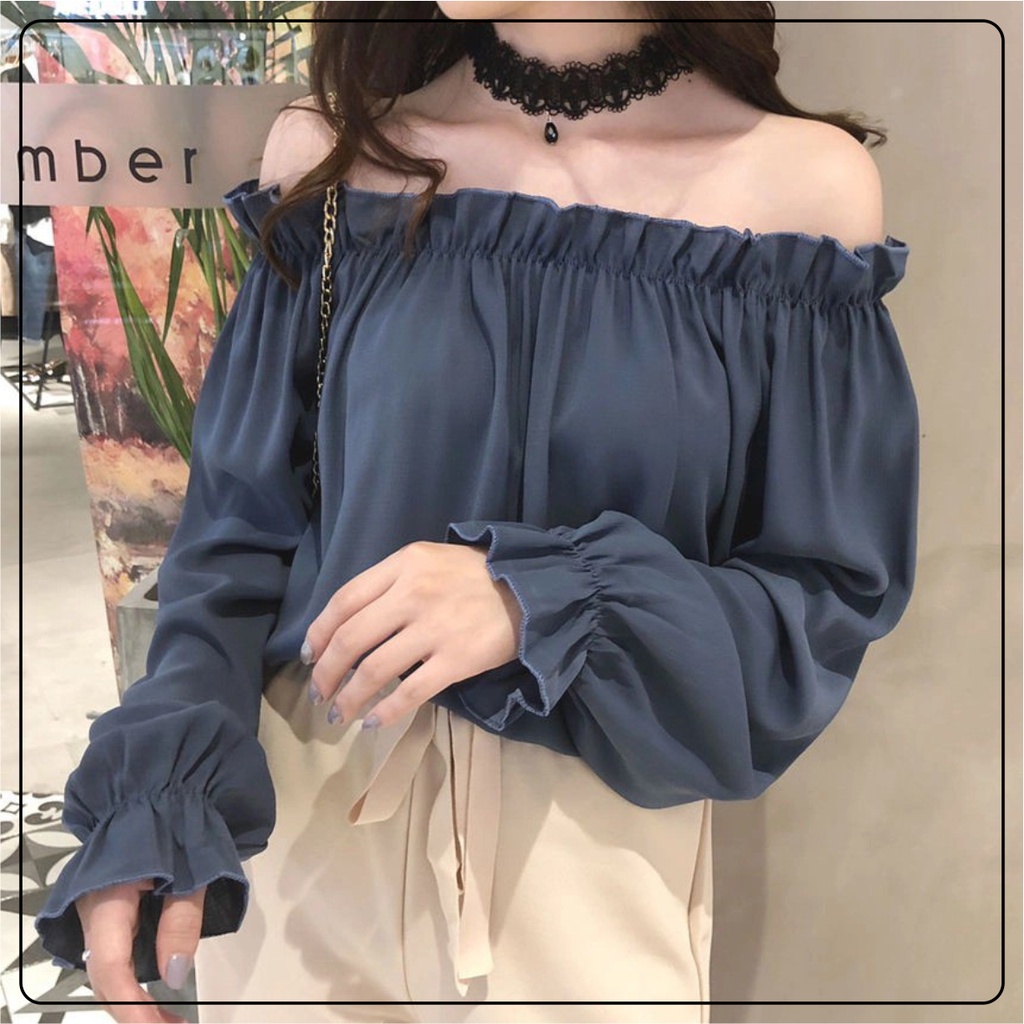 Jual Sabrina ANDANA | Baju Sabrina Wanita Blouse|Baju Sabrina Jumbo ...