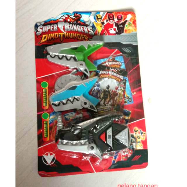 Jual mainan gelang power ranger (suara dan bunyi dino) | Shopee Indonesia