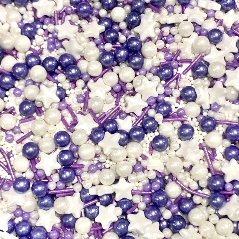 Jual (50 gr) Sprinkles Spikel Trimit Confetti Conveti Springkel Hiasan ...