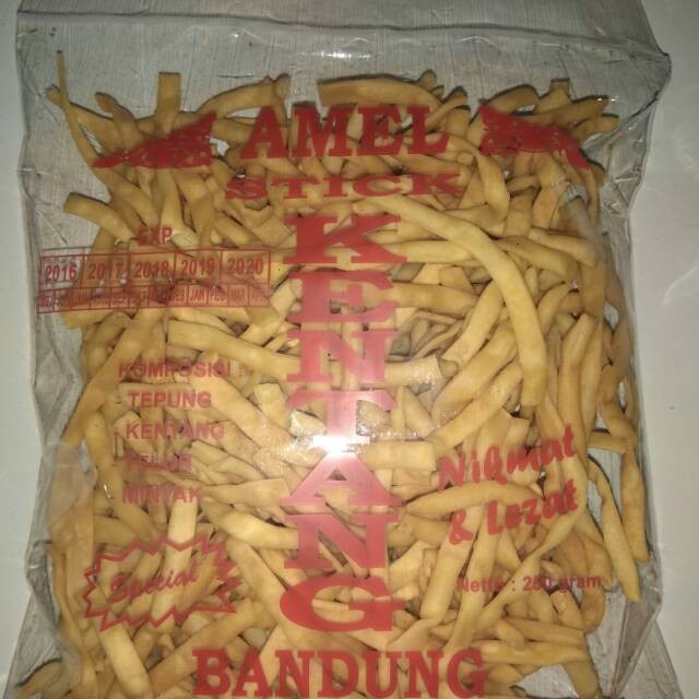 Jual Stick Kentang Amel/Stick/Cistik/Stik/Kentang/Snack/Cemilan ...