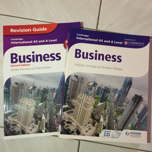 Jual Cambridge International As And A Level Business Book | Shopee ...