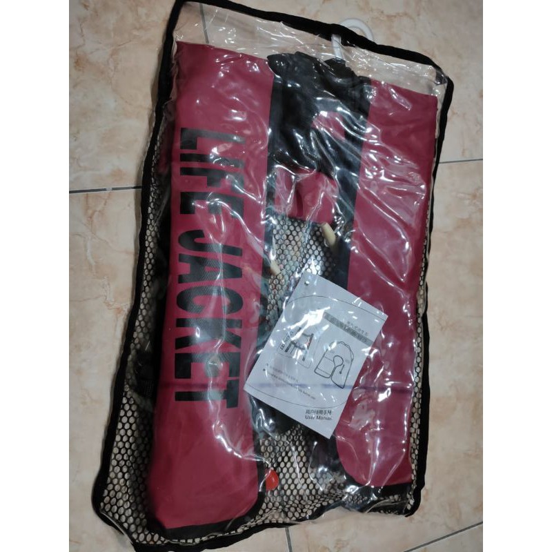 Jual INFLATABLE LIFE JACKET PELAMPUNG GAS CO2 AUTOMATICinflatable life ...