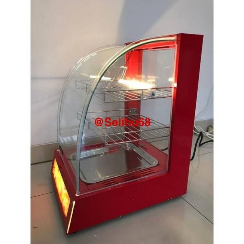 Jual Warming Showcase Display Penghangat Makanan Dengan Lampu dan Watt ...