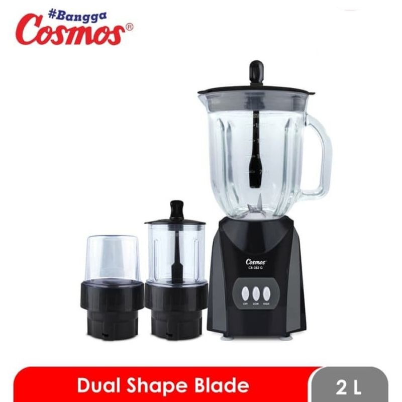 Jual BLENDER COSMOS CB - 282 G ( KACA ) 2 LITER | Shopee Indonesia
