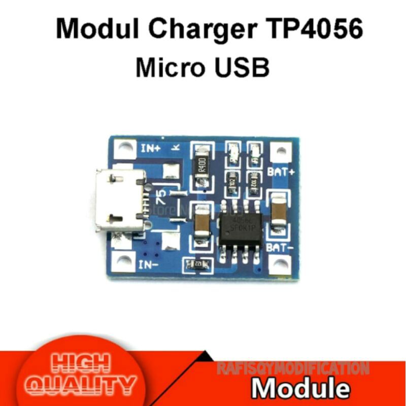 Jual Modul TP4056 1A Micro USB Lithium Battery 18650 Charger Cas ...