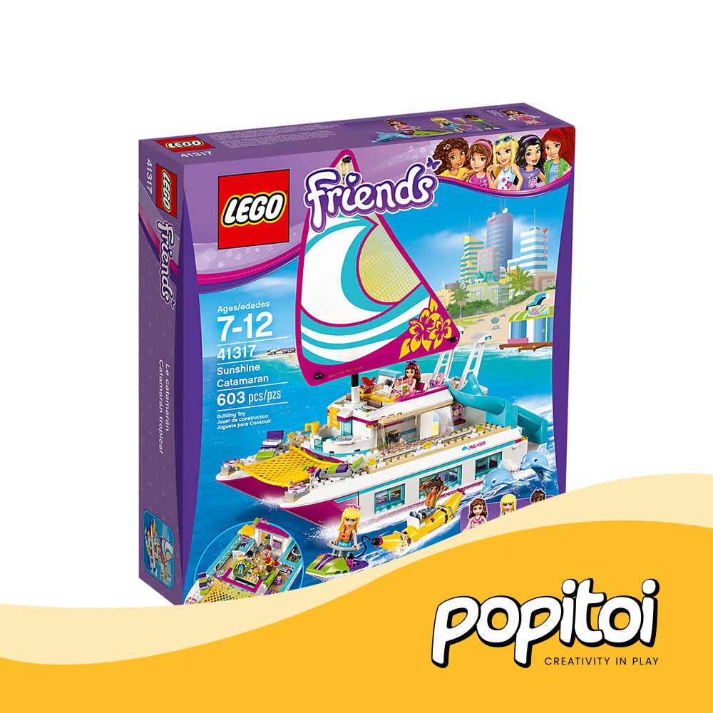 Jual LEGO Friends 41317 Sunshine Catamaran (BAD BOX) | Shopee Indonesia