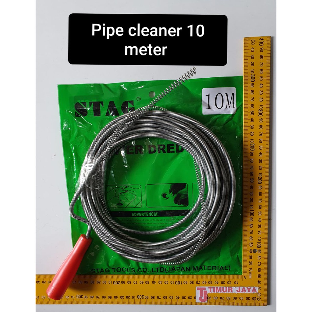 Jual Pipe Cleaner 10 M Alat Pembersih Pipa Tersumbat MANUAL NANKAI | Shopee Indonesia