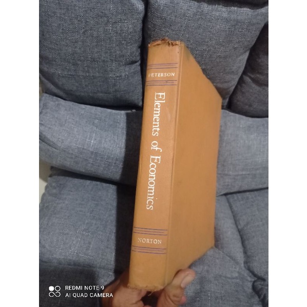 Jual buku Elements of Economics HC Original Peterson Norton | Shopee ...