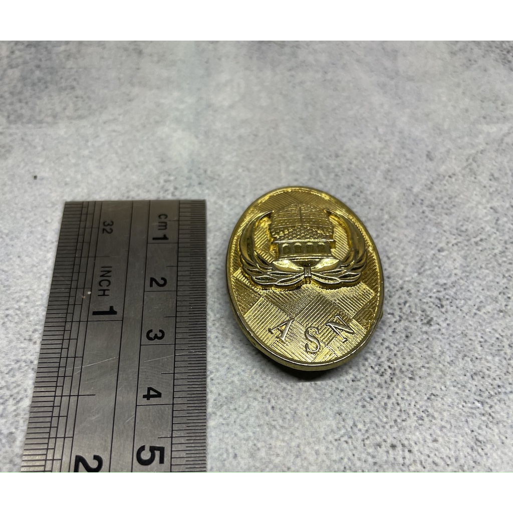 Jual Pin Korpri PNS - Pin Korpri - Emblem Korpri ASN - Pin ASN Oval ...