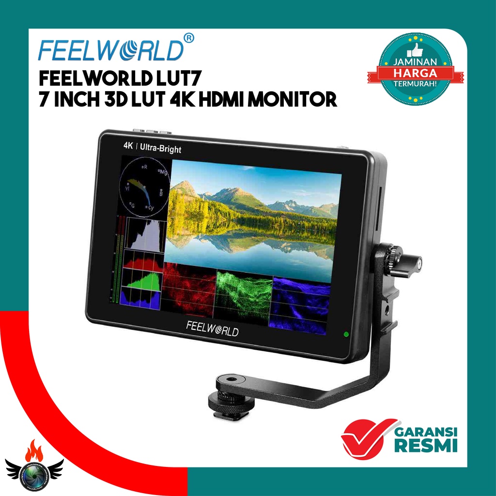 Jual Monitor 7" 4K HDMI Feelworld LUT7 / LUT 7 | Shopee Indonesia
