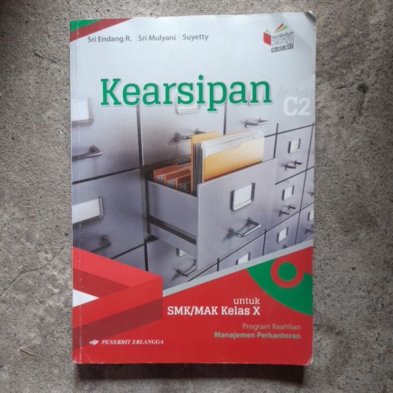 Jual Buku Kearsipan Smk Kelas 1.X.10 revisi kurikulum 13.Erlangga | Shopee Indonesia