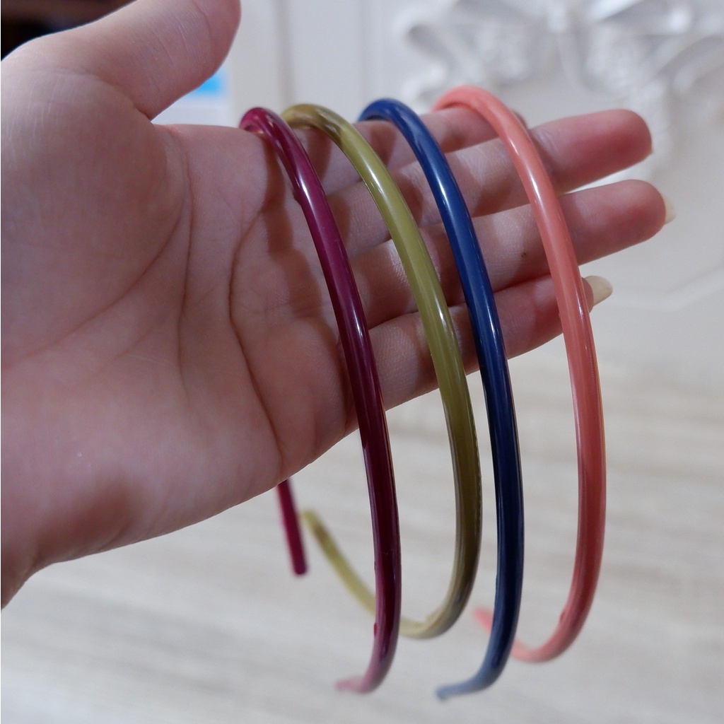 Jual Bando Wanita Colorfull / Bando Wanita per Pack isi 12 pcs | Shopee ...