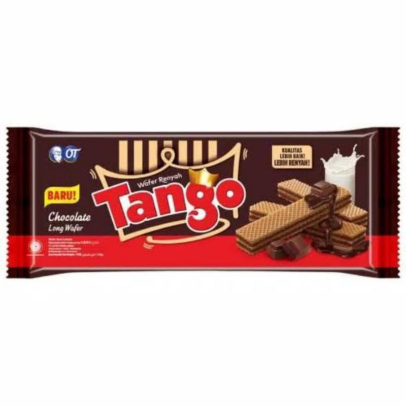 Jual Tango long 130gr wafer rasa coklat | Shopee Indonesia