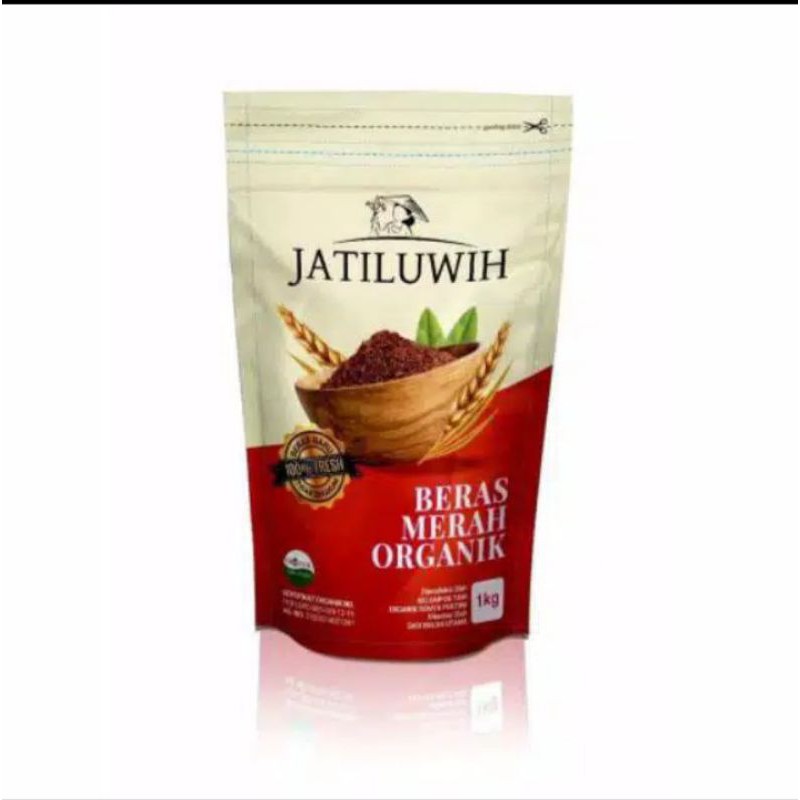 Jual Beras Merah Organik Jatiluwih Khas Tabanan Bali Ukuran 1 Kg ...