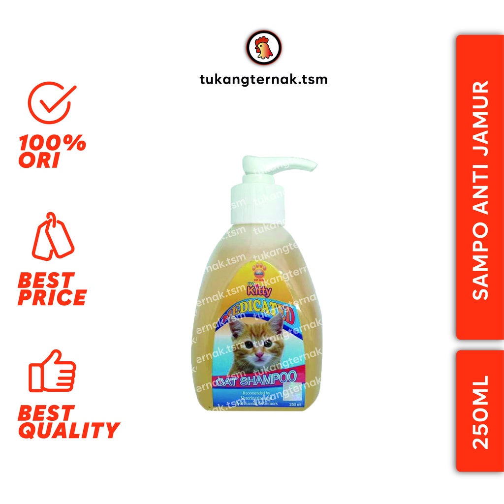 Jual CAT SHAMPO MEDICATED 250ML / UNTUK PENGOBATAN JAMUR | Shopee Indonesia