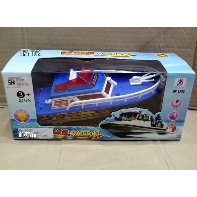 Jual MAINAN KAPAL BEACH PATROL BP6783 MAINAN KAPAL BOAT BP6783 MAINAN ...