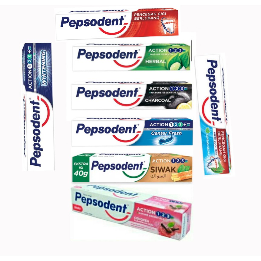 Jual Pasta Gigi PEPSODENT Action 123 - BANYAK VARIAN | Shopee Indonesia