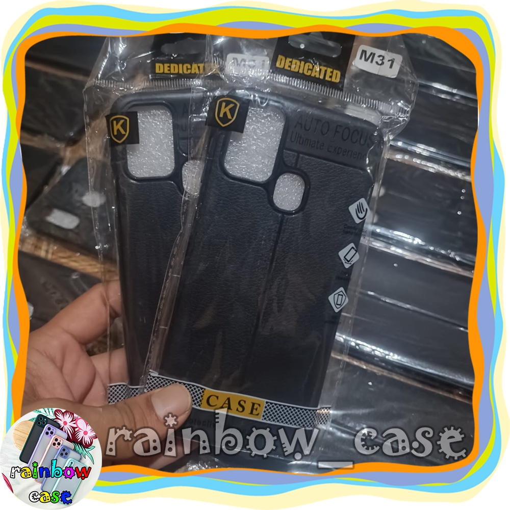 Jual SAMSUNG M31 CASE AUTO FOCUS HITAM | Shopee Indonesia