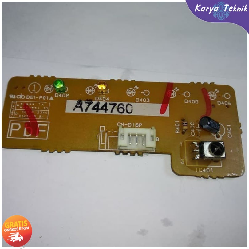 Jual MODUL SENSOR AC PANASONIC A744760 SOKET 5 PIN KABEL ORIGINAL ...