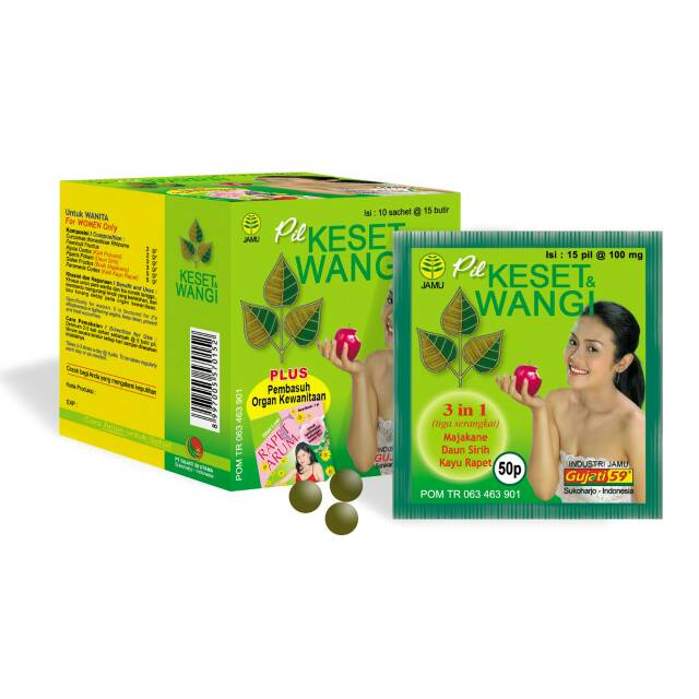 Jual Jamu Gujati Keset Wangi Pil (1 Box Isi 10 Sachet) | Shopee Indonesia