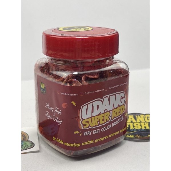 Jual UDANG KERING SUPER RED BANGFISH X FAJARARIEF EXTRA BETACAROTENE ...