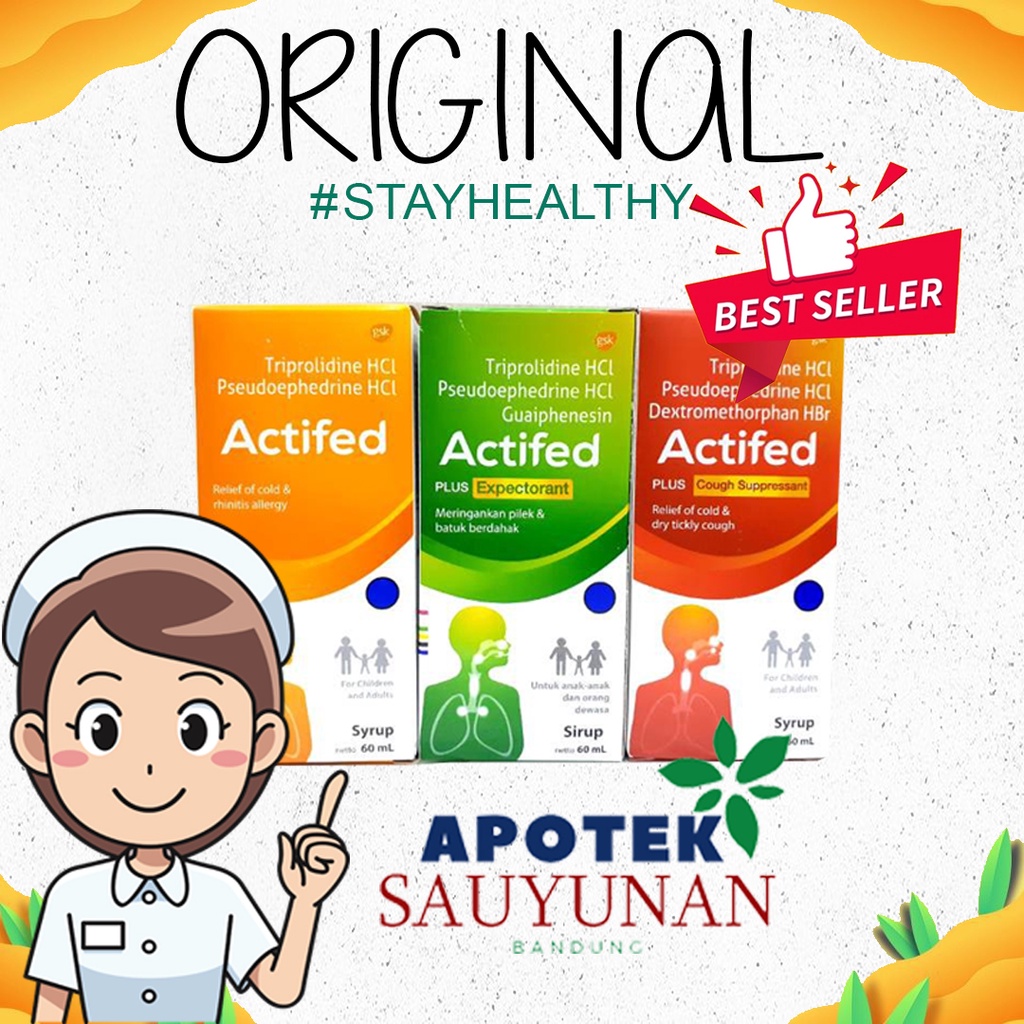 Jual ACTIFED SYRUP 60Ml ORIGINAL | Shopee Indonesia