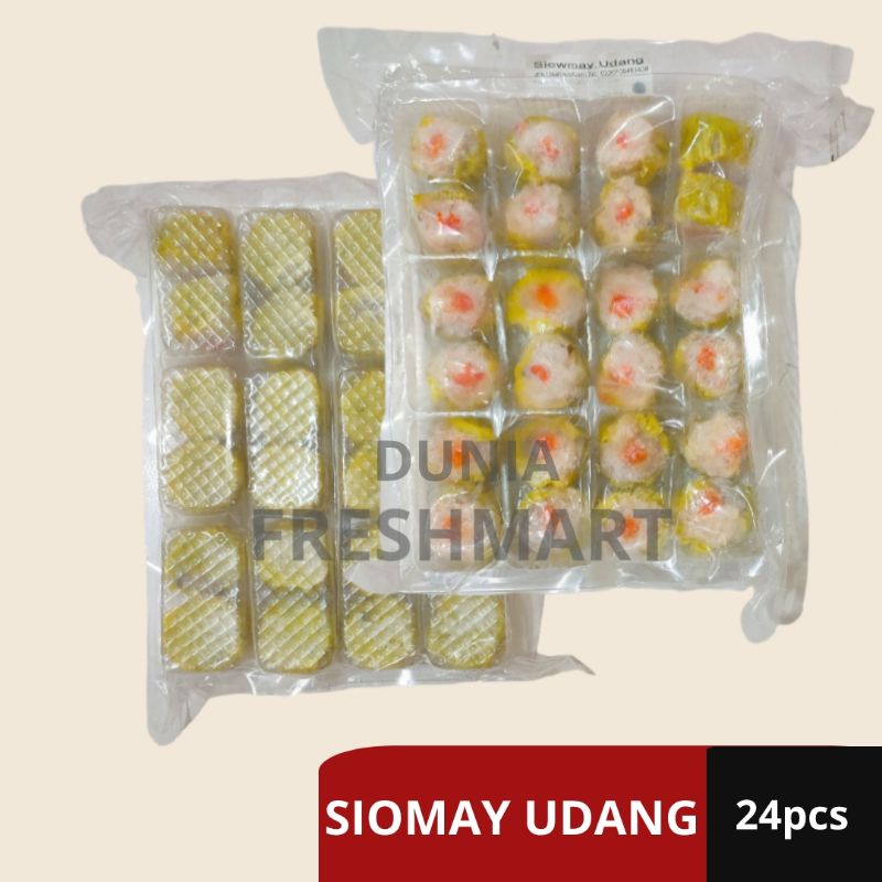 Jual SIOMAY UDANG ISI 24PCS SUMAY UDANG DIMSUM FROZEN DIMSUM SIOMAY ...