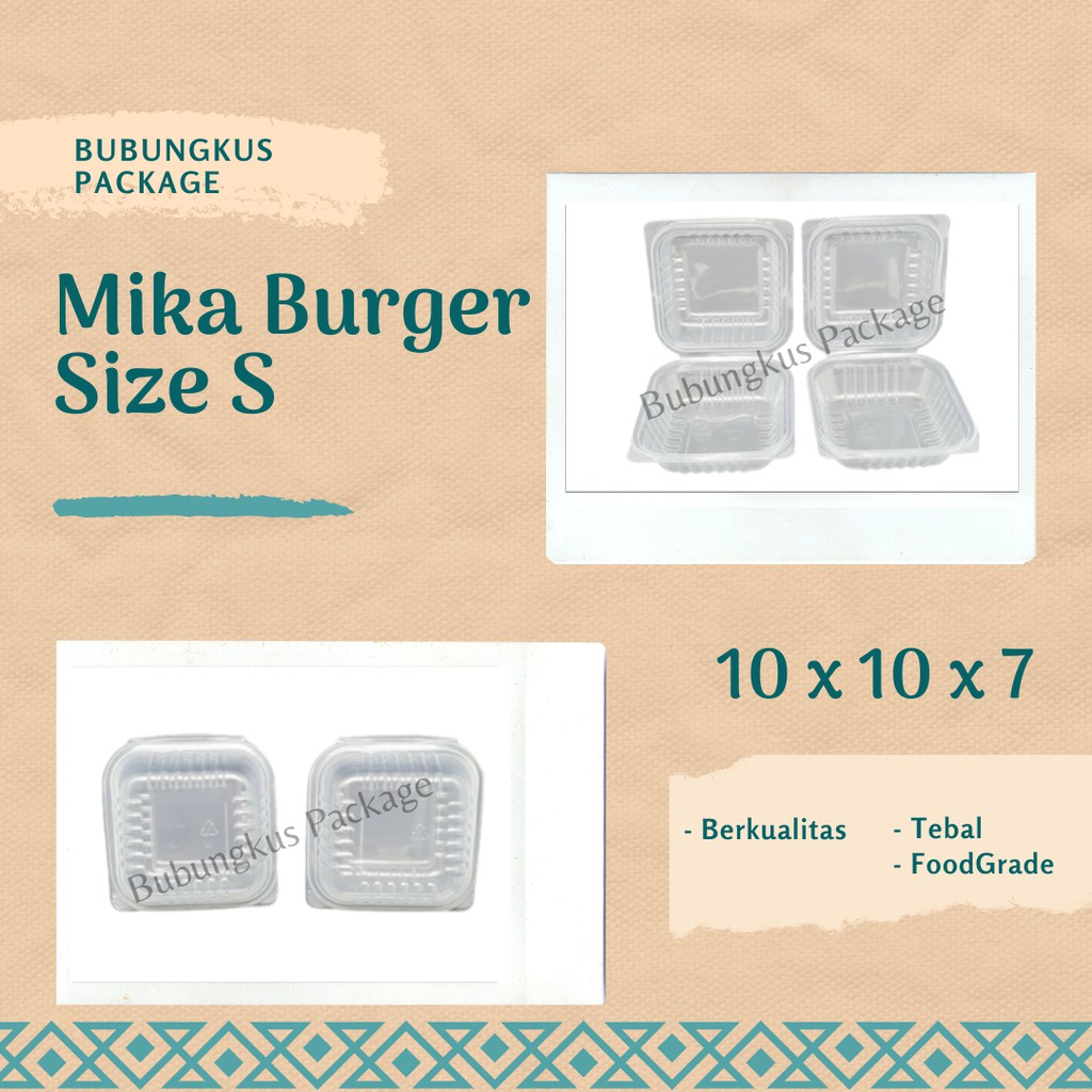 Jual Mika Burger 1pcs / Mika Dimsum / Mika Bento Mini / Mika Donat ...