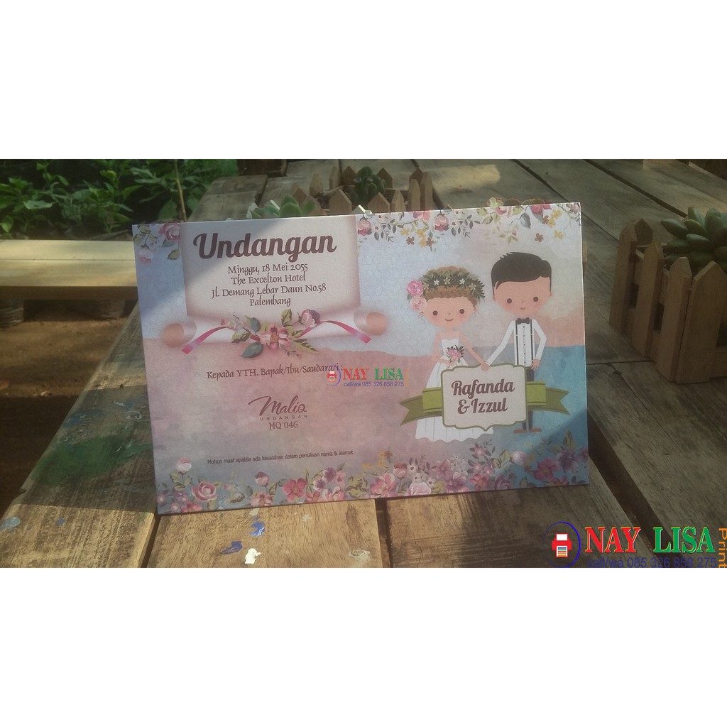 Jual Undangan Pernikahan / Undangan Nikah / Undangan Khitan / Undangan ...