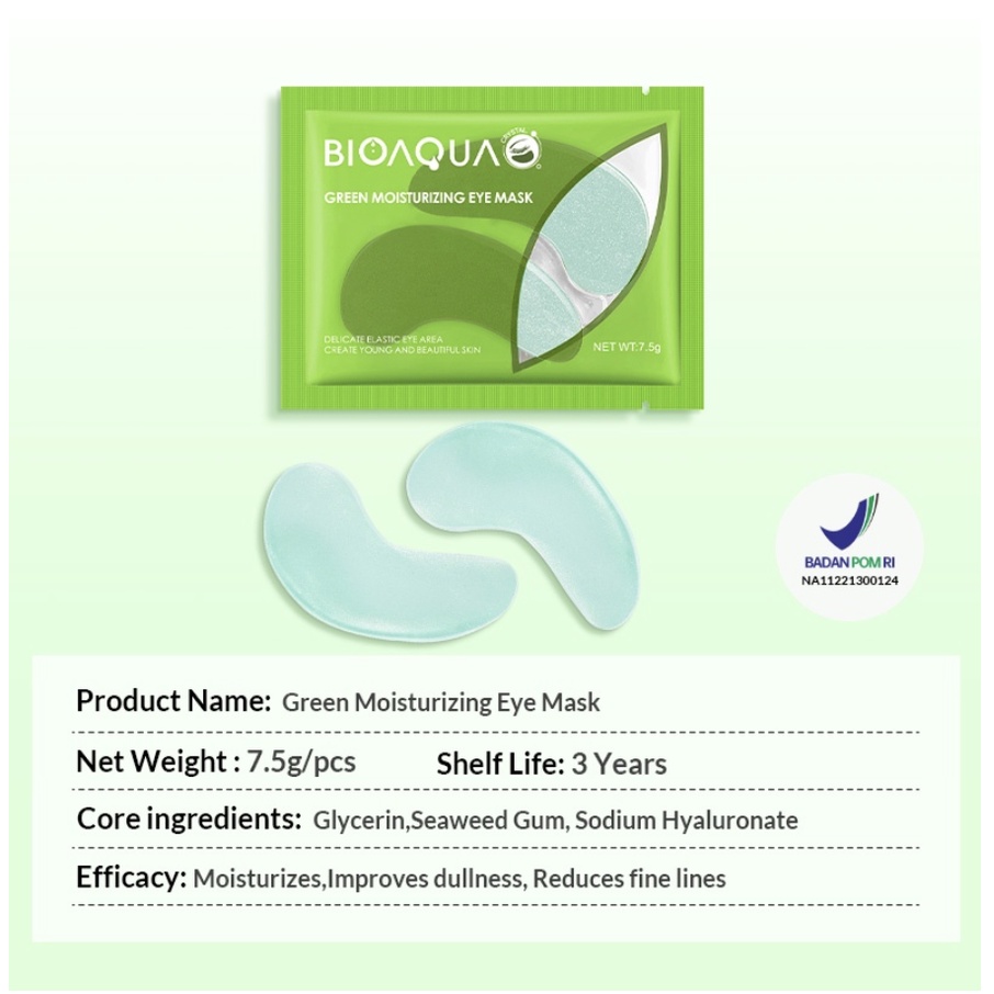 Jual BIOAQUA BIO AQUA Green // Blue // Pink // Golden Moisturizing Eye ...