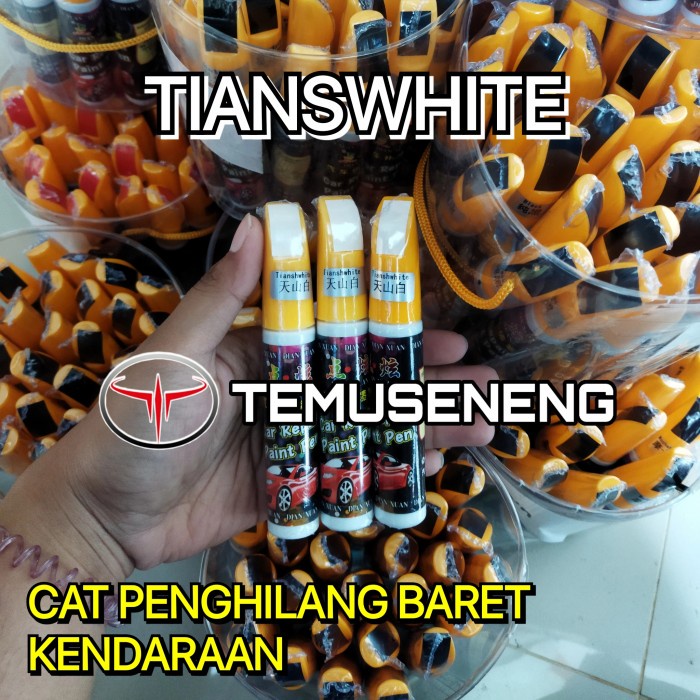 Jual Tians White Putih Metalik Spidol Cat Anti Poles Mobil Motor Baret ...