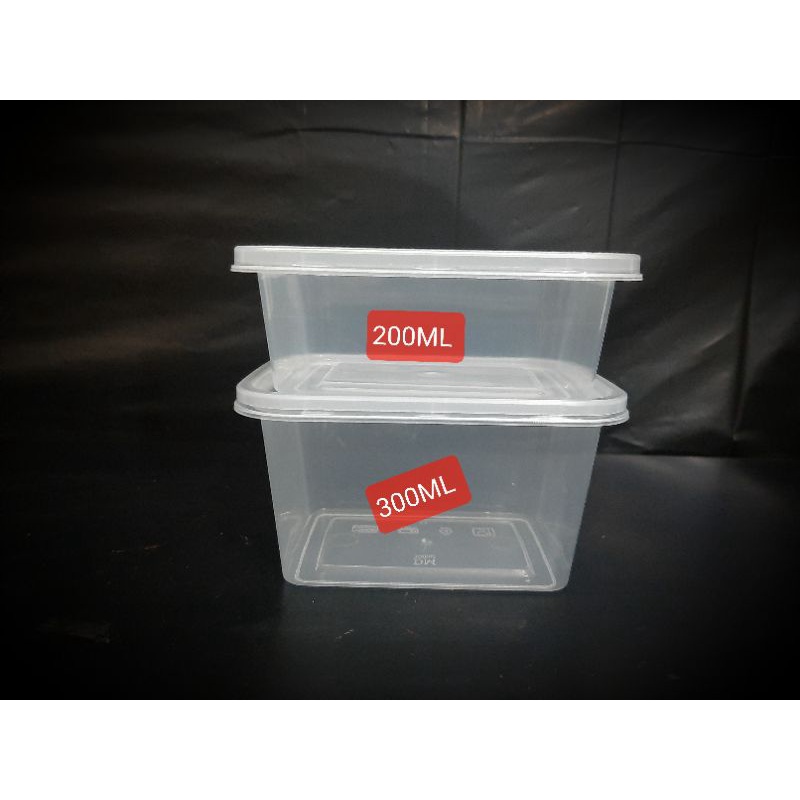 Jual Thinwall 200ML 300ML / Kotak makan isi 25pcs | Shopee Indonesia