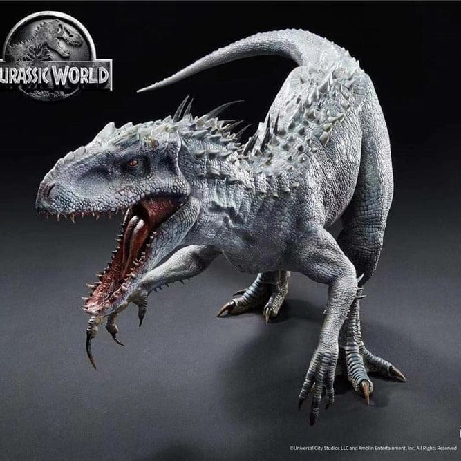 Jual Dinosaurus W Dragon Jurassic Park Licensed Indominus Rex 135 Statue Shopee Indonesia