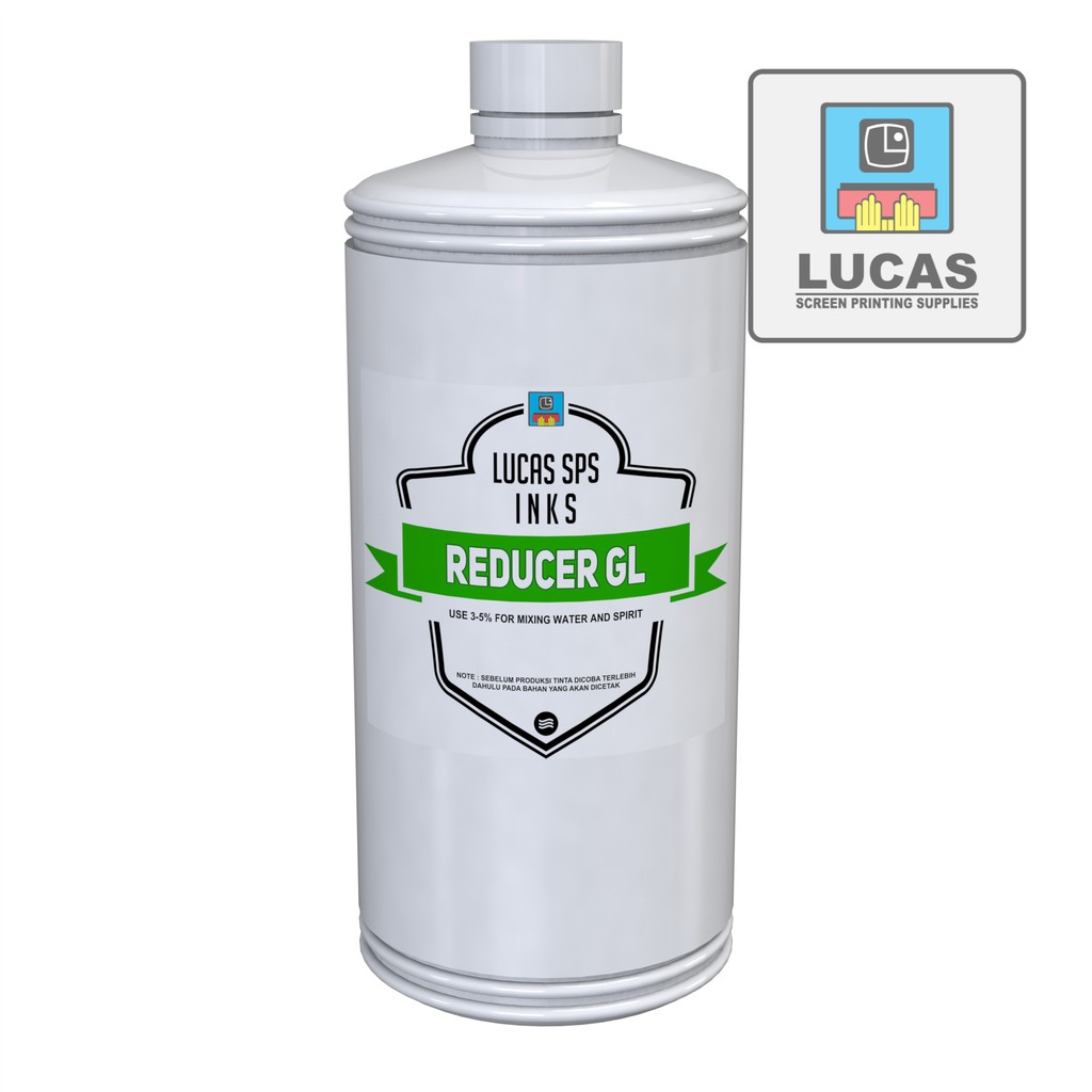 Jual Pengencer Tinta Sablon Waterbase / Rubber LC Reducer GL | Shopee ...