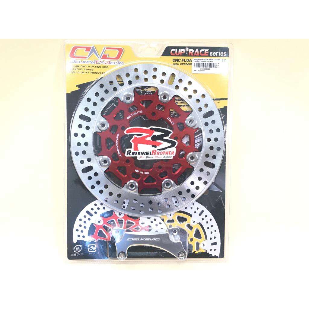 Jual Piringan Cakram Disc Brake Delkevic Floating Vario 150 New 260 mm ...