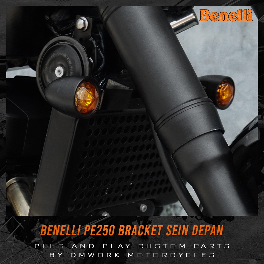 Jual Benelli PE 250 Bracket Sein Depan | Shopee Indonesia